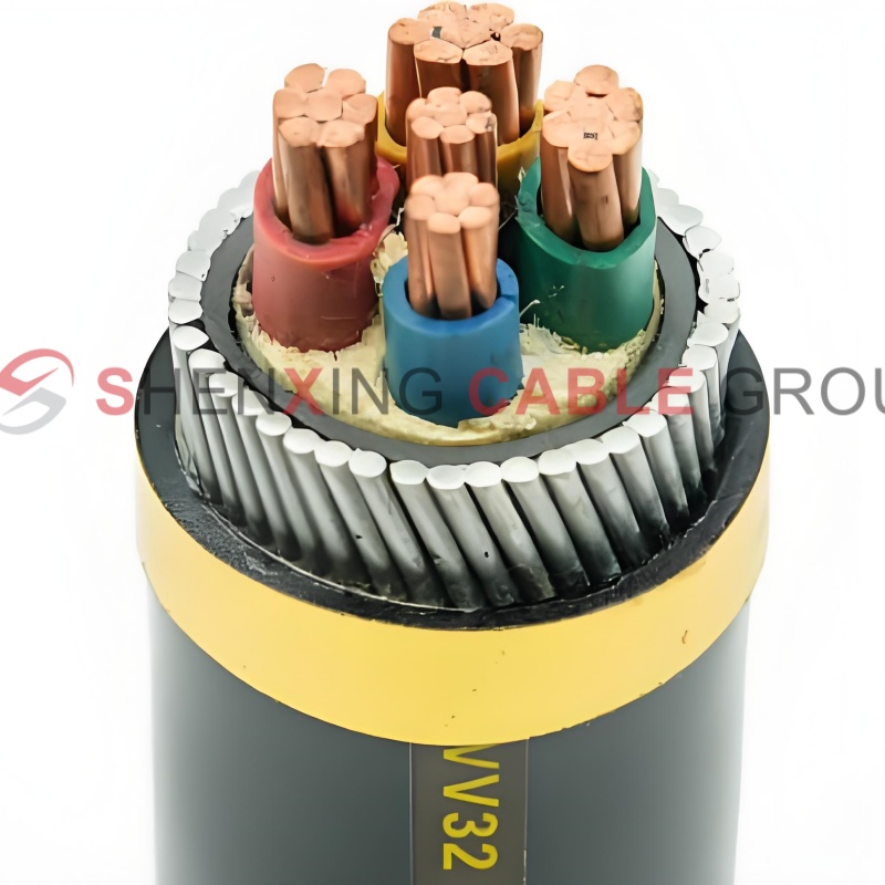 Low Voltage VV32 Cable | 0.6/1kV Steel Wire Armored Power Cable ...